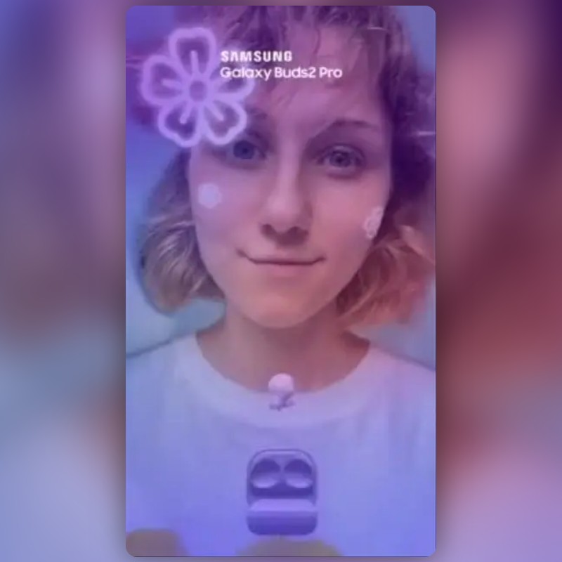 Samsung Buds 2022 Lens by Samsung US - Snapchat Lenses and Filters