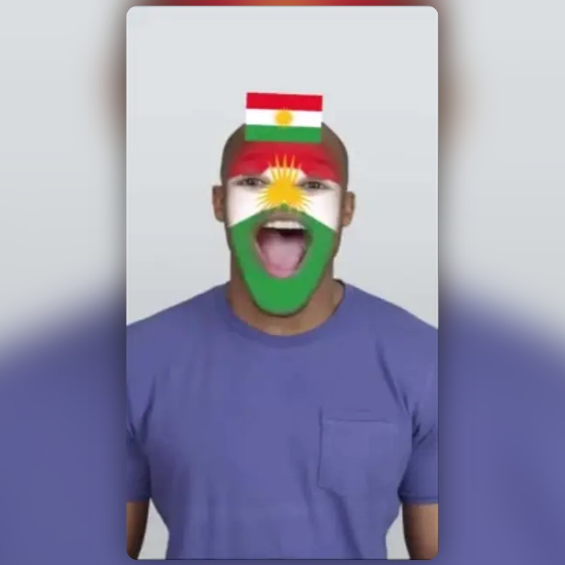 kurdstin Filter by حاجى ئاريس هاوه لانى عه ره فه | Snapchat Lenses