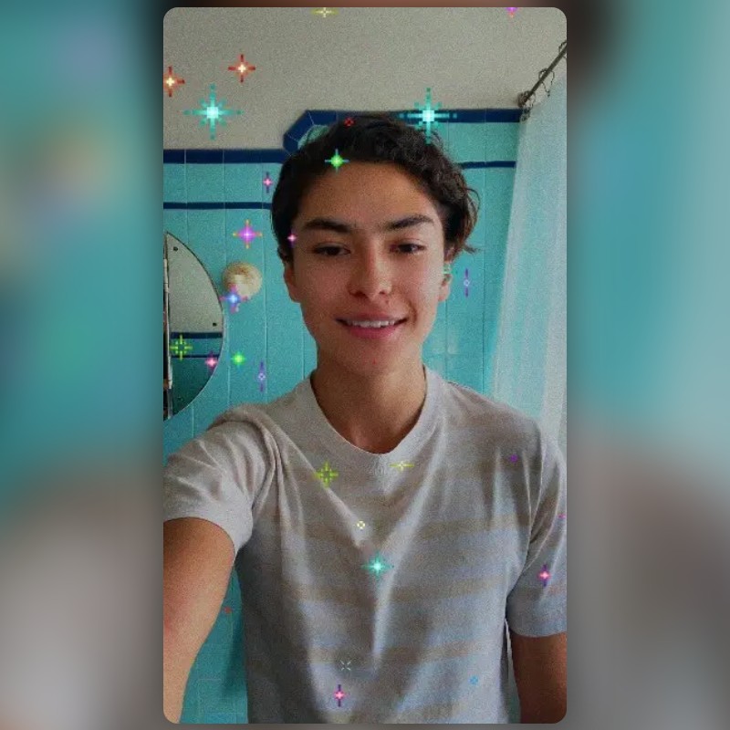 Pixel Sparkles Filter by Snapchat | Snapchat Lenses
