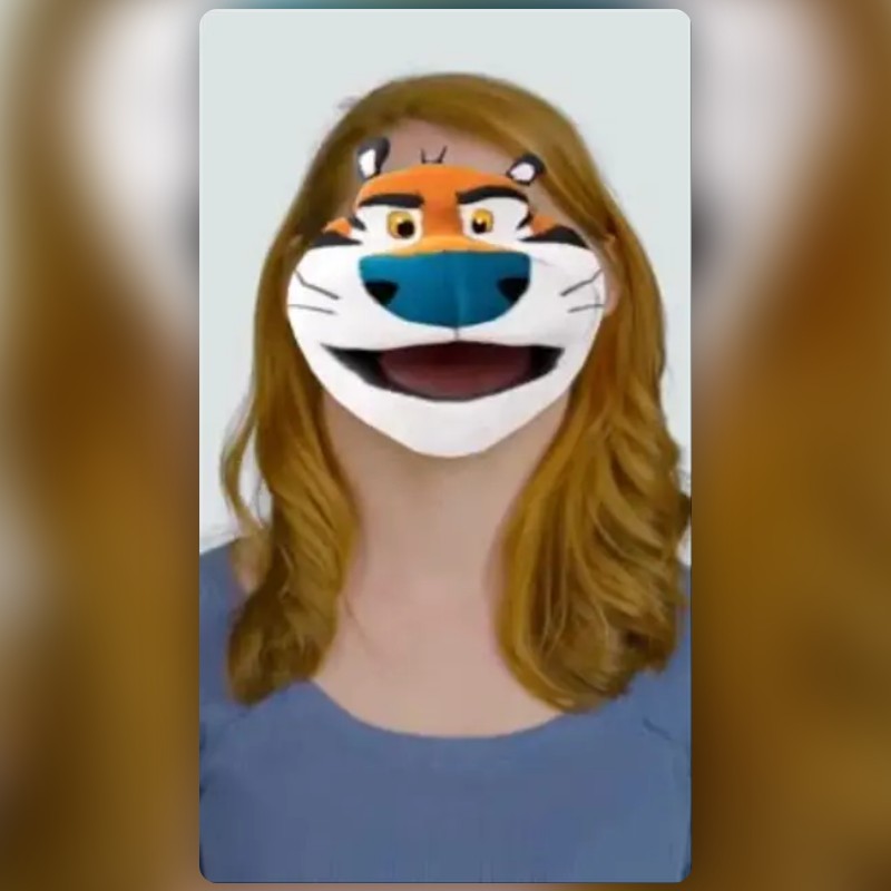 Tony the Tiger Filter by Bear Grizzly | Snapchat Lenses