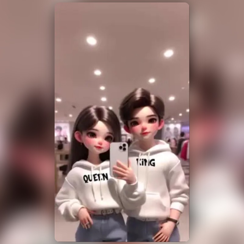 Couple selfie Filter by Akash___heer | Snapchat Lenses