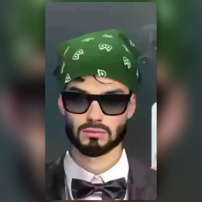 Bandanna Gigachad Filter by Sky 🕷️ | Snapchat Lenses
