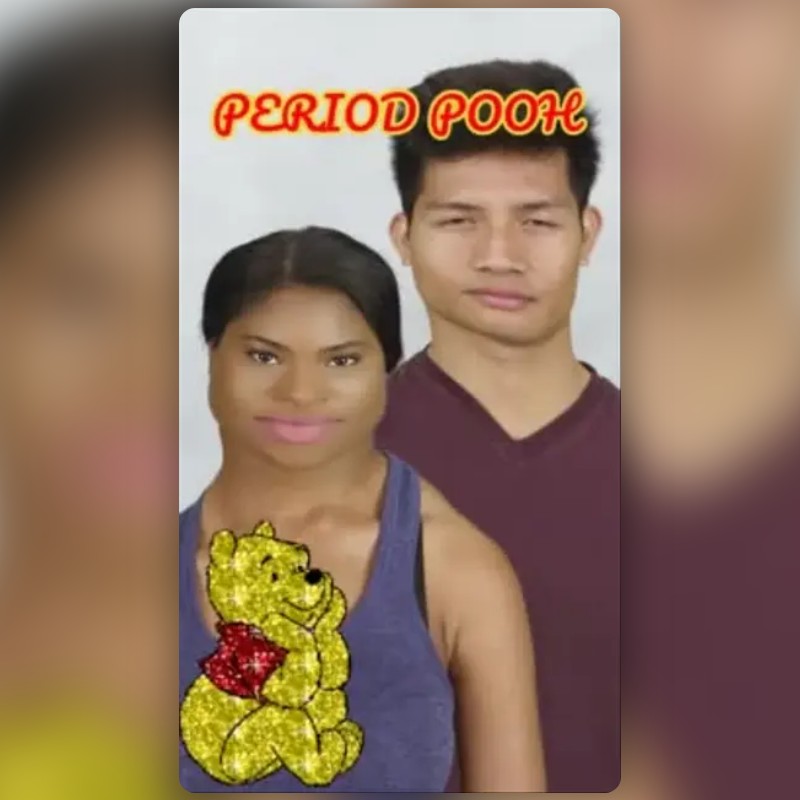 period pooh Filter by reagan metague | Snapchat Lenses