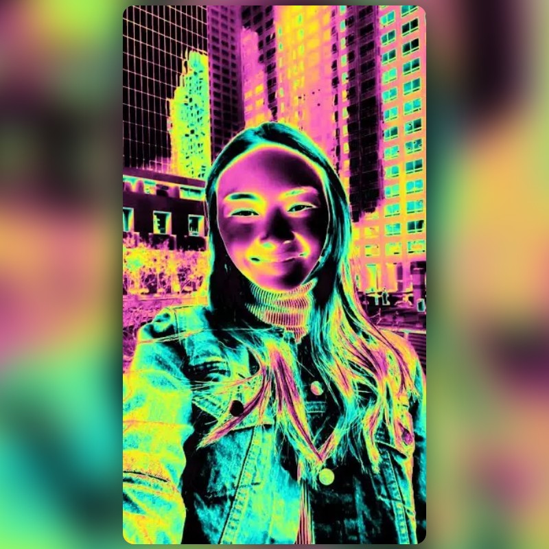Color Overflow Lens by Snapchat - Snapchat Lenses and Filters