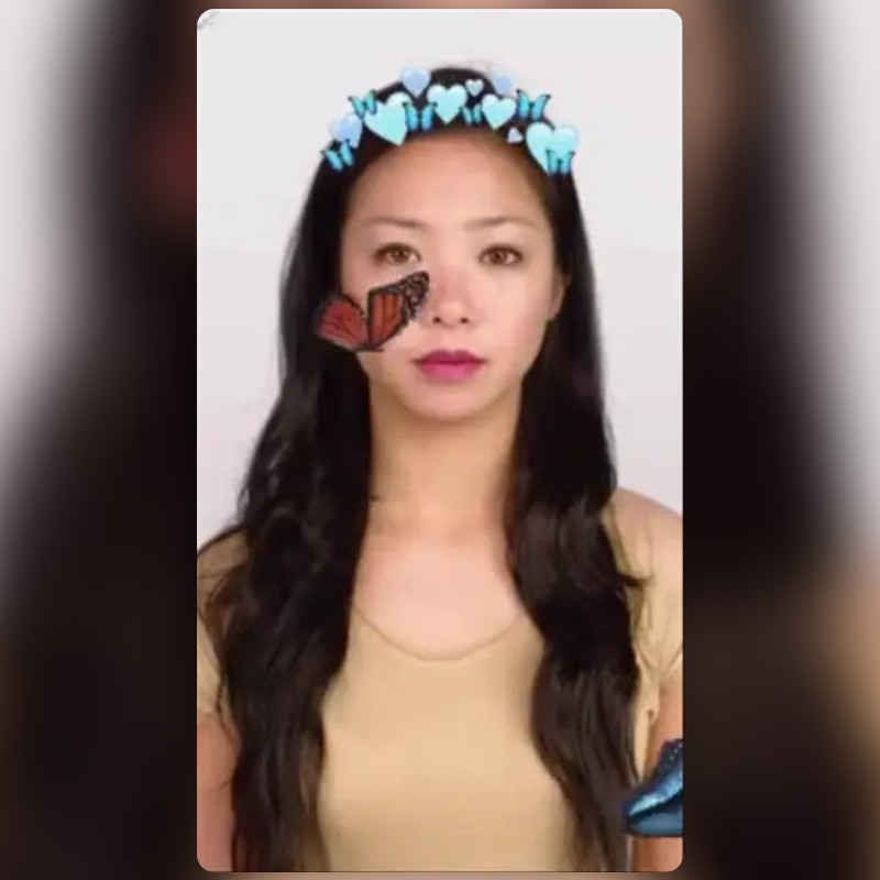 Butterfly queen Filter by Under25NeHo | Snapchat Lenses
