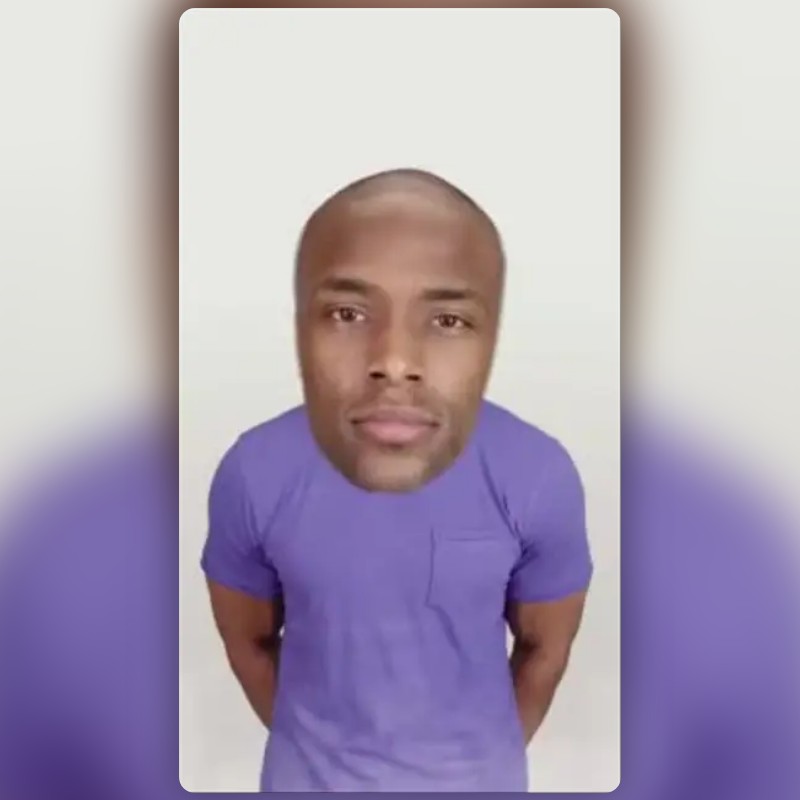 Big Head Lens by SirQu3ntin - Snapchat Lenses and Filters