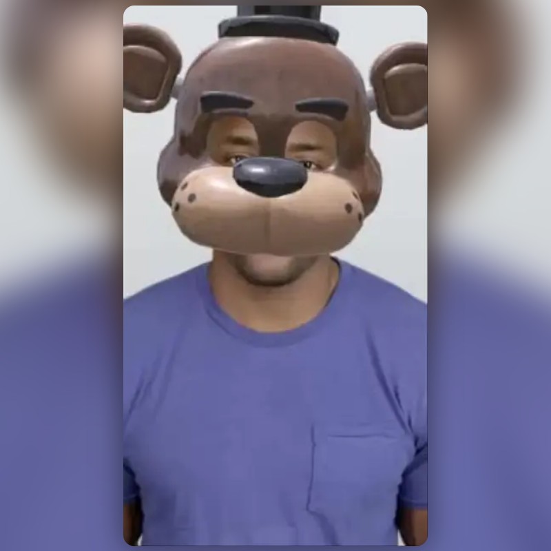 Freddy Mask FNAF Filter by gitoo | Snapchat Lenses