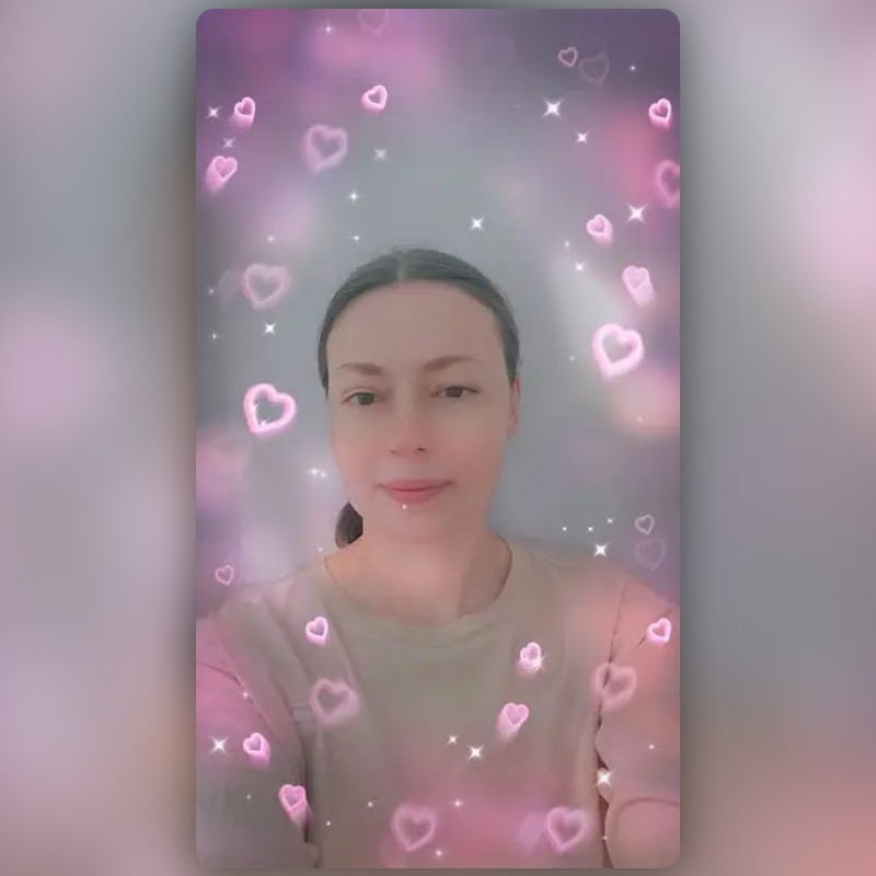 Hearts Frame Lens by Snapchat - Snapchat Lenses and Filters