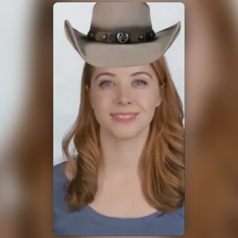 Cowboy Hat Lens by Snapchat - Snapchat Lenses and Filters