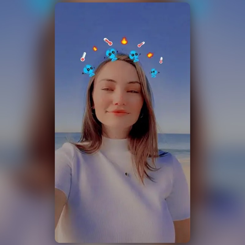 Swelter Mood Lens by Snapchat - Snapchat Lenses and Filters