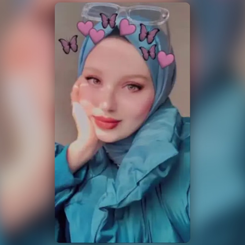 Pink X Butterfly V Filter by ابوساره | مطني | Snapchat Lenses