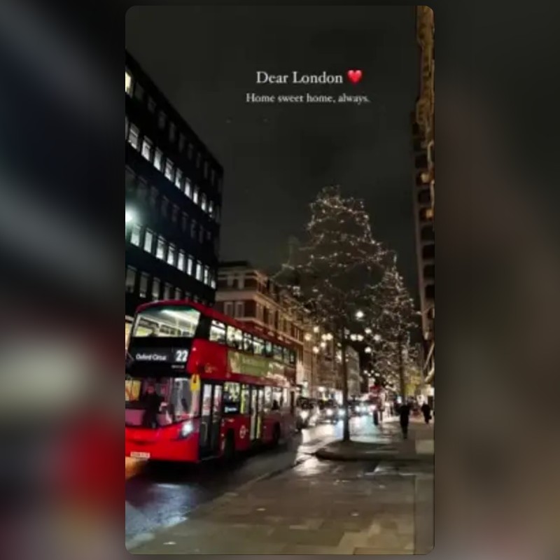 London Filter by Stuthi Mishra | Snapchat Lenses