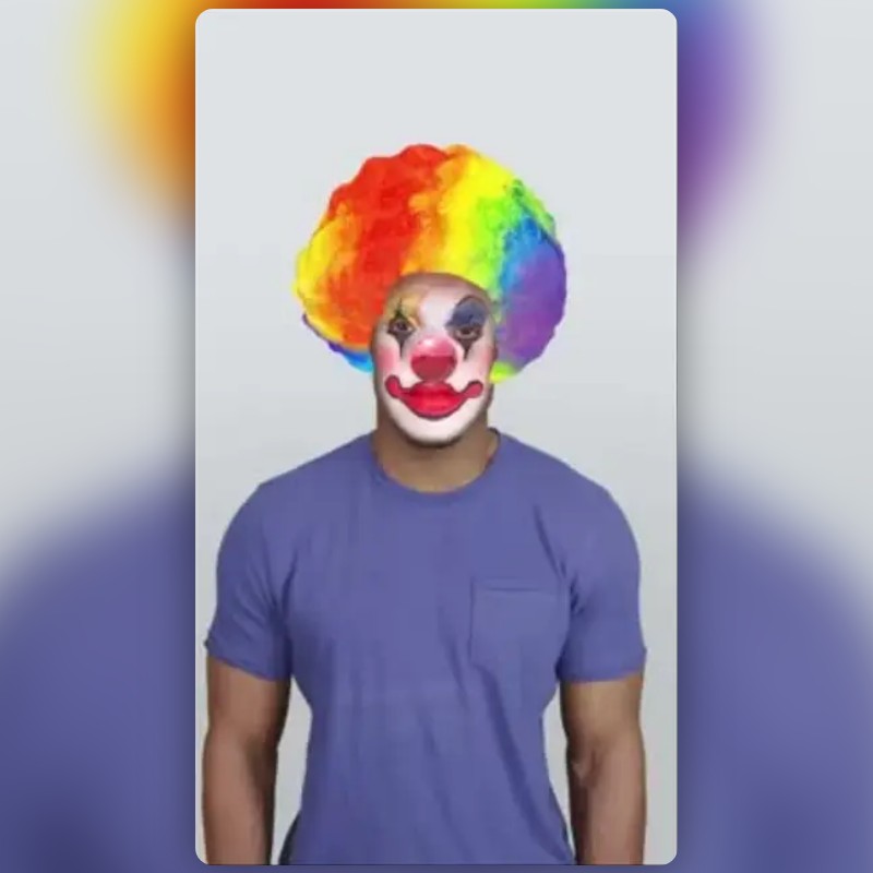 3D Clown Filter by Brielle Garcia | Snapchat Lenses