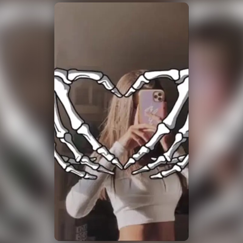 Skeleton heart Lens by 𝑫𝒊𝒆𝒈𝒐 🚀🇫🇷 - Snapchat Lenses and Filters