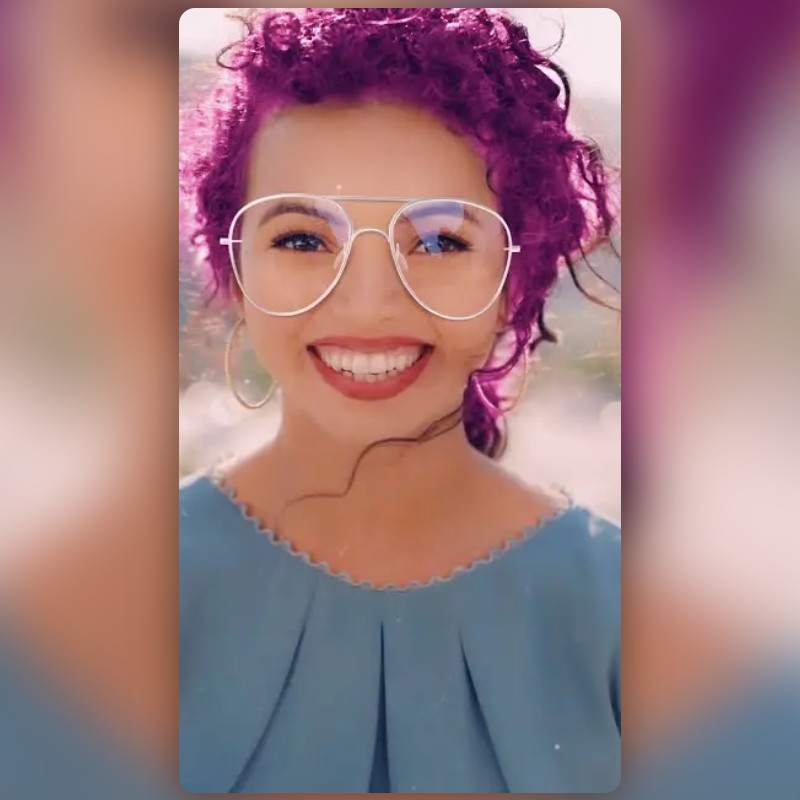 Pink Hair Look Lens by Snapchat - Snapchat Lenses and Filters