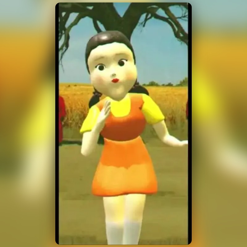 Squid Game - Body Lens by Arrow V. - Snapchat Lenses and Filters