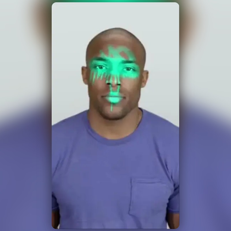 Face Drip Lens by Marcel Serrano - Snapchat Lenses and Filters