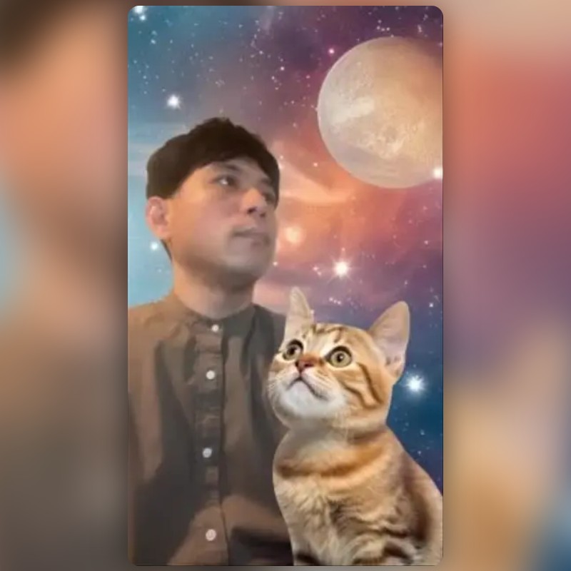 Space Cat Filter by Designium | Snapchat Lenses
