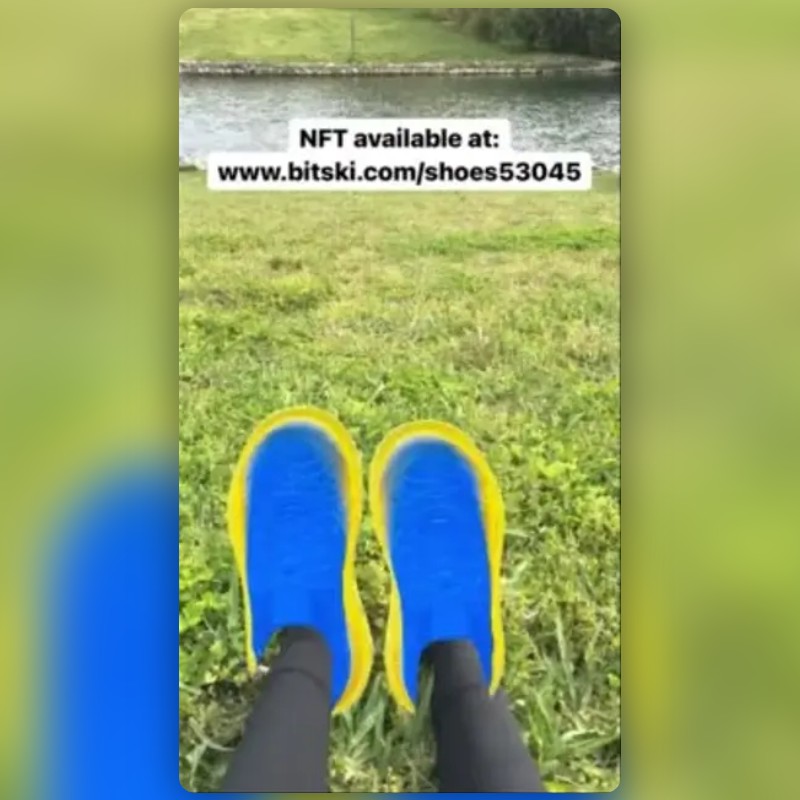 BumpAir 3D Peace Filter by SHOES 53045 | Snapchat Lenses