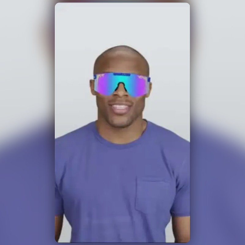 Purple Pit-Vipers Lens by Henry Solanikow - Snapchat Lenses and Filters