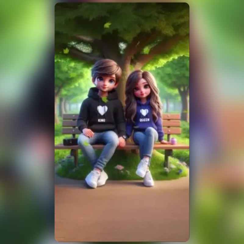 Cute couple Filter by Akash___heer | Snapchat Lenses