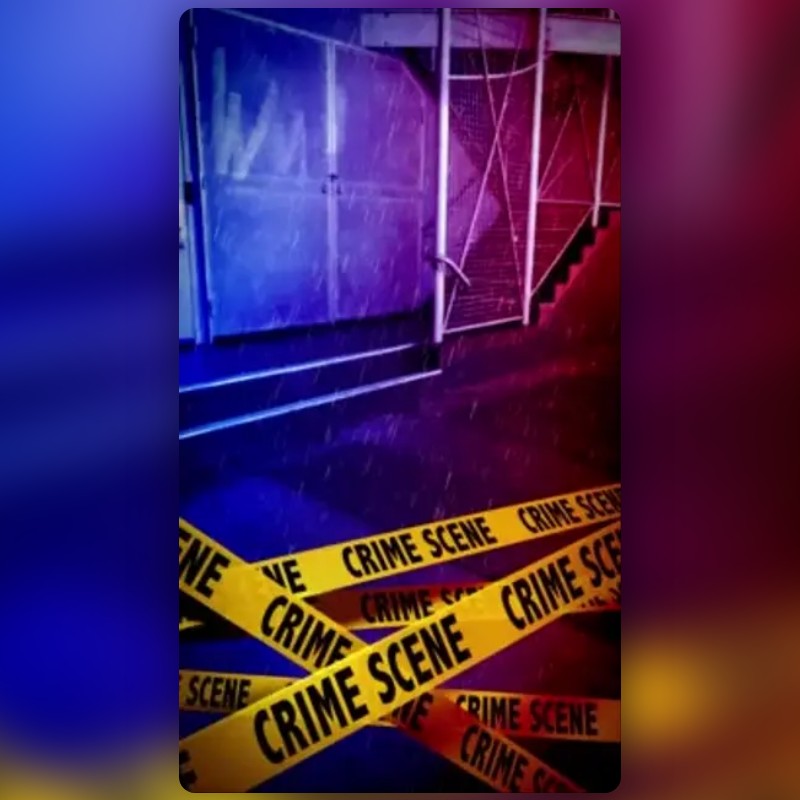 Crime Scene Lens by Shrey - Snapchat Lenses and Filters