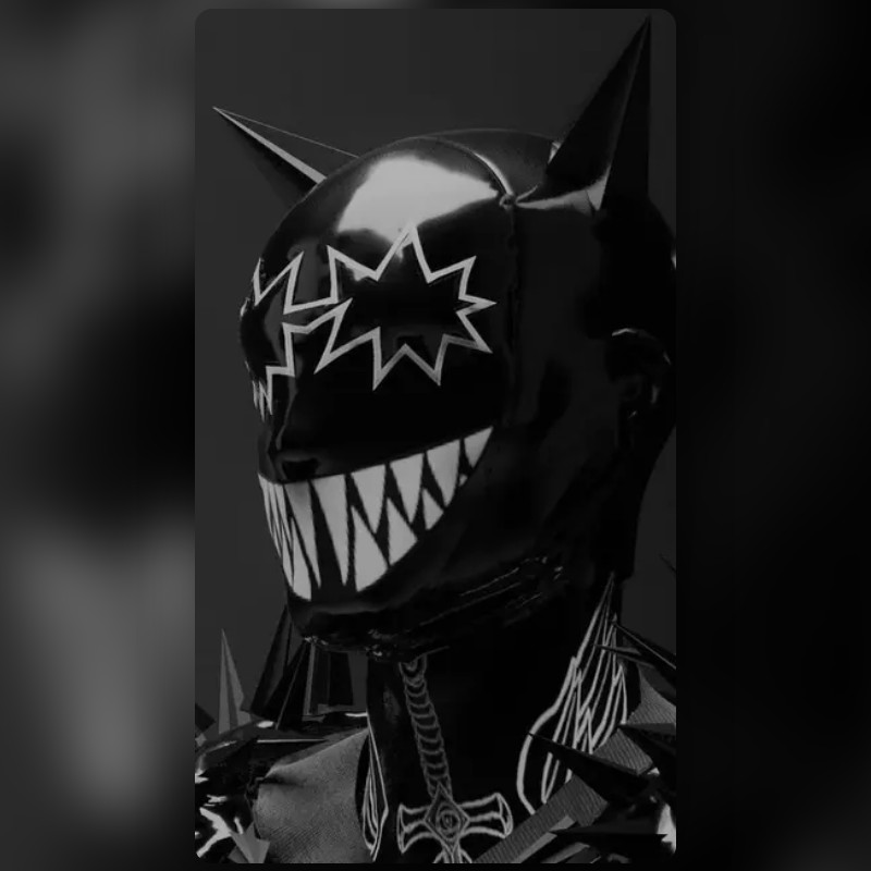 LUCII MINATI MASK Lens by VERSED - Snapchat Lenses and Filters