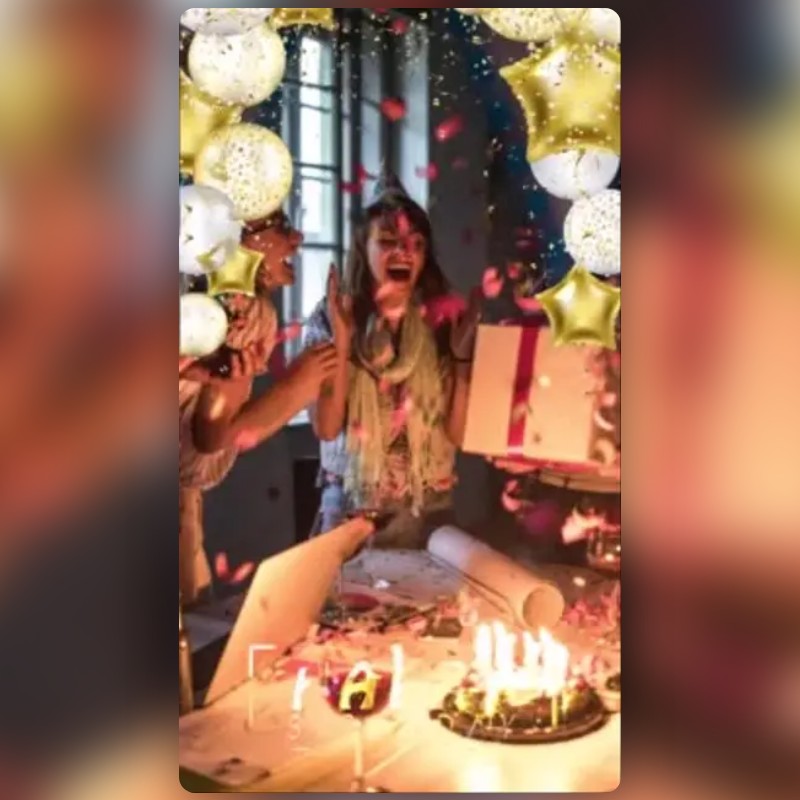 HAPPY BIRTHDAY Filter by Samer 🇯🇴🇶🇦 | Snapchat Lenses