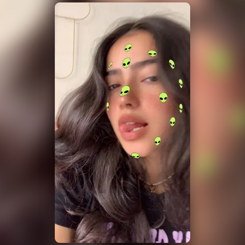 alien Lens by Snapchat - Snapchat Lenses and Filters