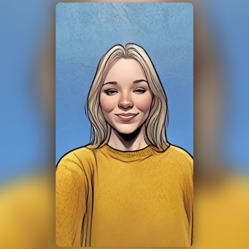 Comic World Filter by Snapchat | Snapchat Lenses