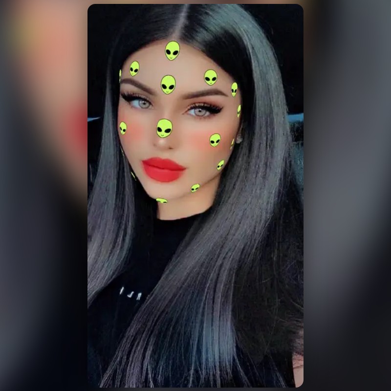 Alien Vibes Lens by Sunny Bahadurpuria🎥 - Snapchat Lenses and Filters