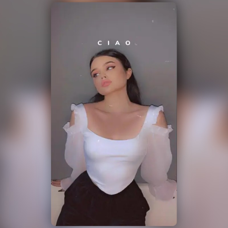 Ciao Filter by rebO🖤 | Snapchat Lenses