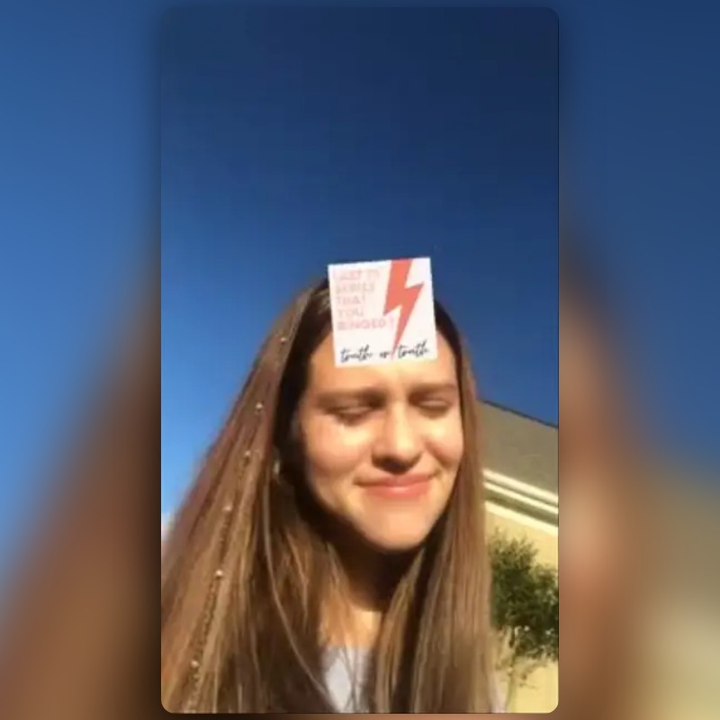 truth or truth Filter by Olivia Kosobud | Snapchat Lenses