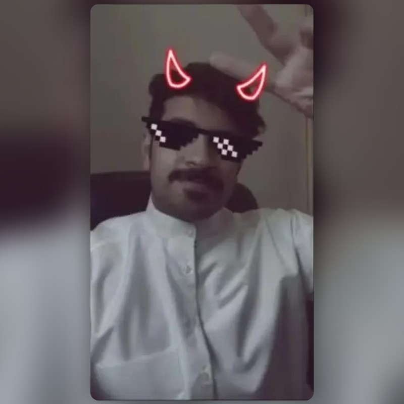 Devil Glasses MF8 Filter by منيف الحلافي 👑 | Snapchat Lenses