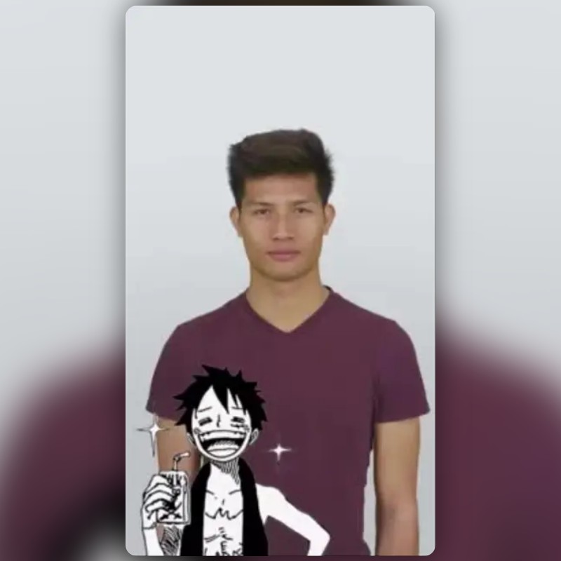 One Piece Luffy Lens by zekmi - Snapchat Lenses and Filters
