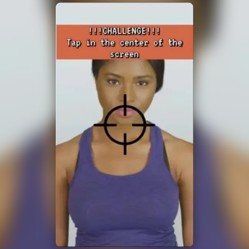 Tap Challenge Filter by Ivan | Snapchat Lenses