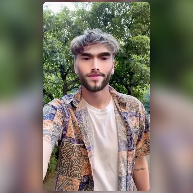 Stunning Beard Lens by Snapchat - Snapchat Lenses and Filters