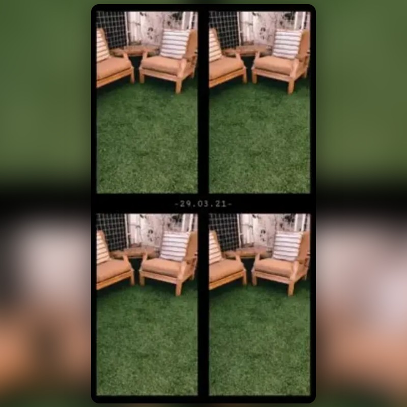 black tile Filter by Jonas Von Werne | Snapchat Lenses