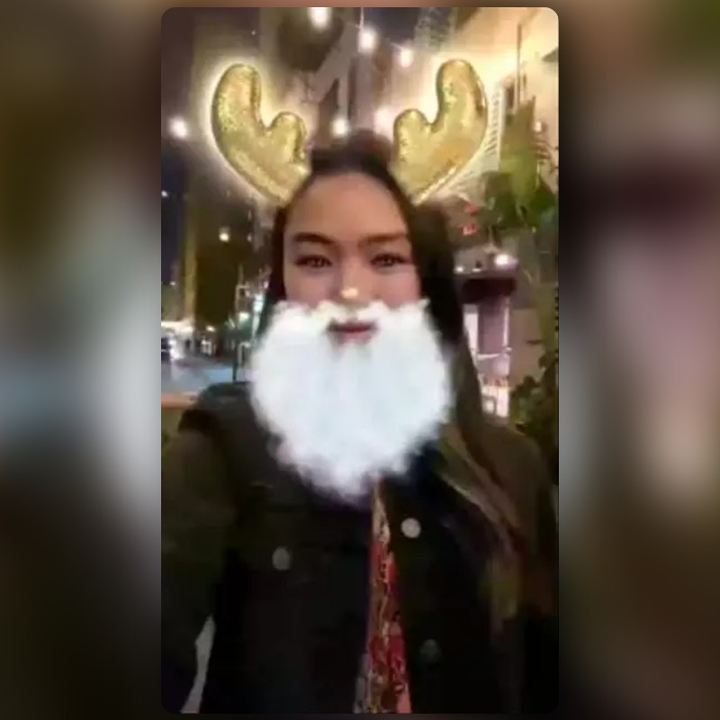 Bearded Deer Lens by AmazonFindx - Snapchat Lenses and Filters