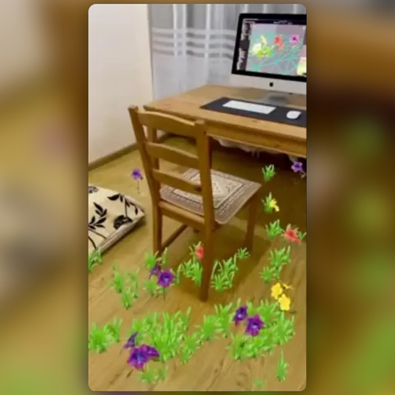 LiDAR FLOWERS Lens by Erdenebaatar G. - Snapchat Lenses and Filters