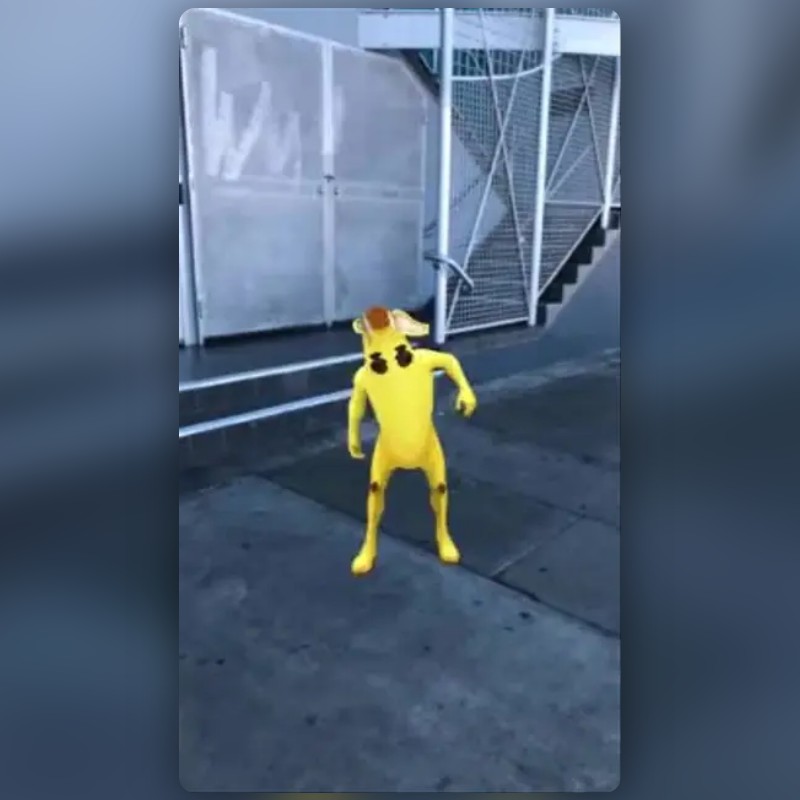 Dancing Banana Filter by Under 25 Akshat | Snapchat Lenses
