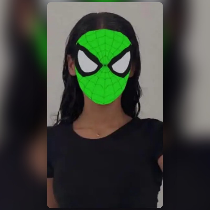 Green Spiderman Filter by D🧿 | Snapchat Lenses