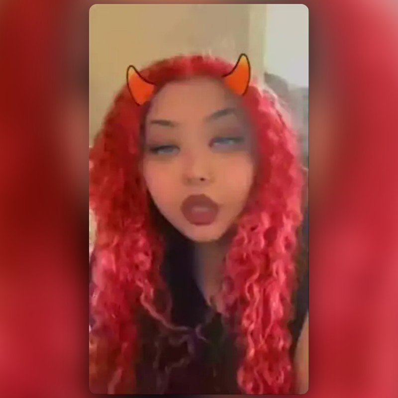 red devil Filter by Snapchat | Snapchat Lenses