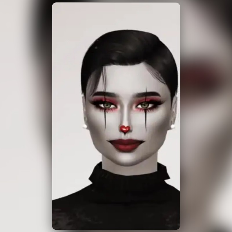 clown Lens by 𝙝𝙚𝙨𝙨𝙖 🐝 - Snapchat Lenses and Filters