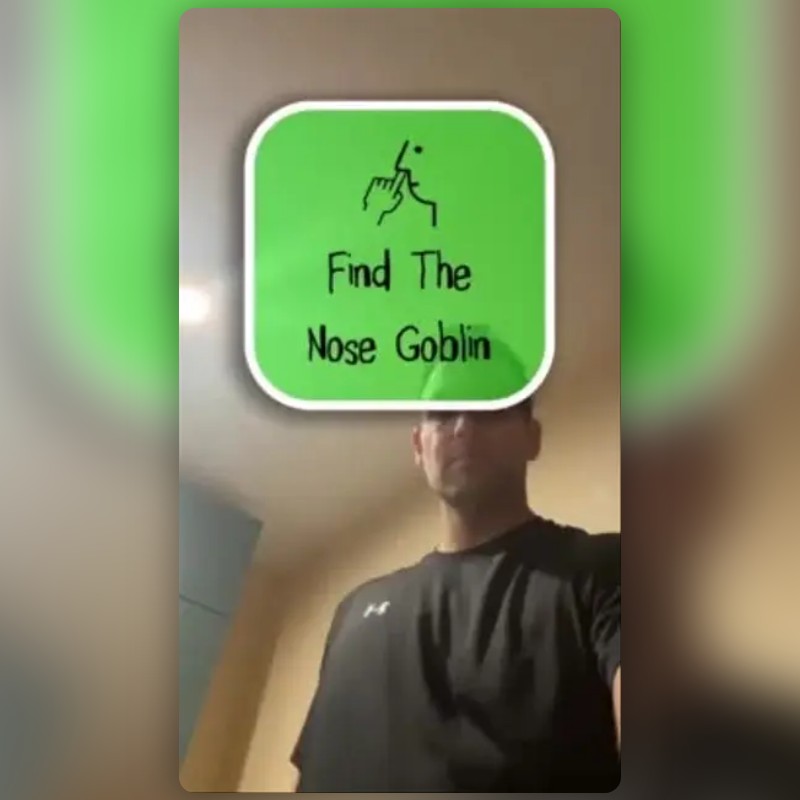 Nose Goblin Filter by 2020CV | Snapchat Lenses