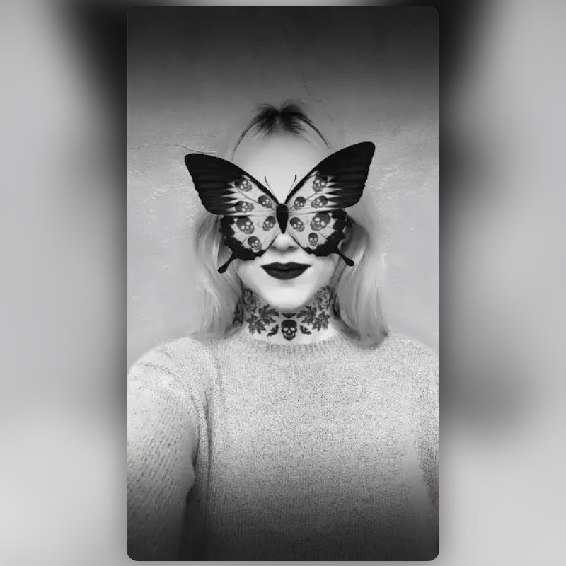 Butterfly Surprise Lens by Snapchat - Snapchat Lenses and Filters