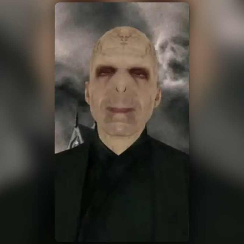 Voldemort Filter by ItzJustSamu | Snapchat Lenses