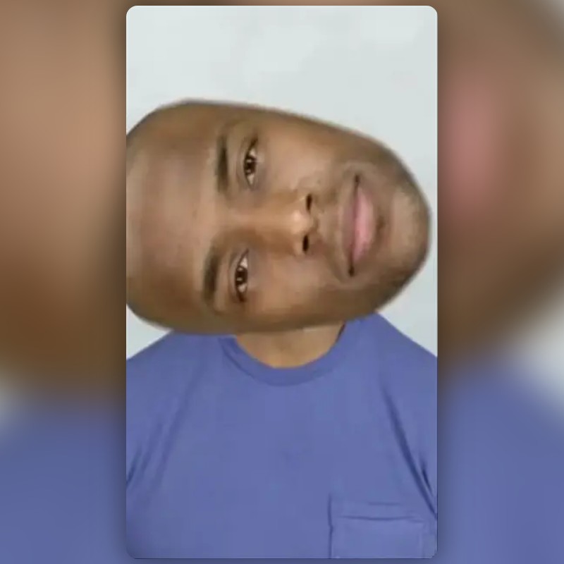 Sideways Head Lens by agreeable greg - Snapchat Lenses and Filters