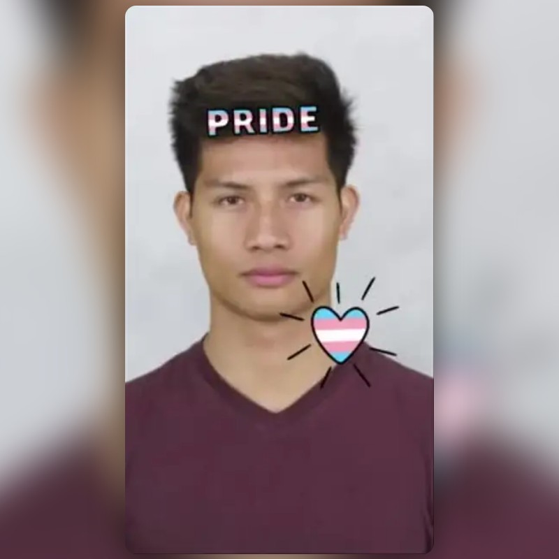 trans pride Lens by Ev ☻ - Snapchat Lenses and Filters