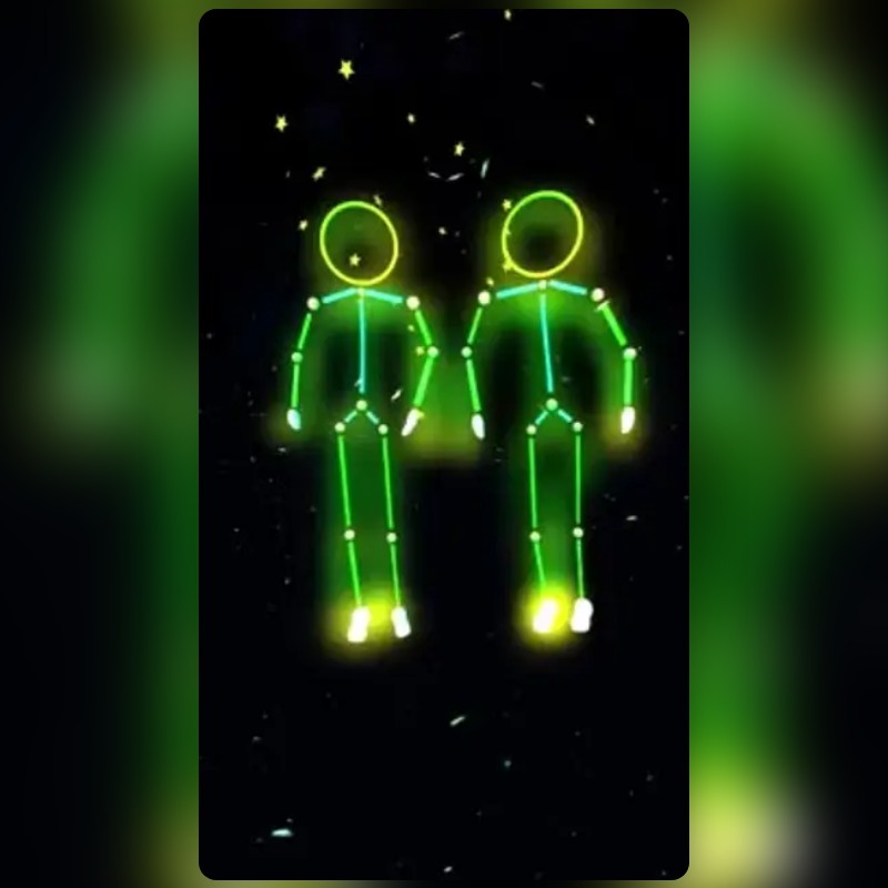Neon Dance Lens by Publi AR - Snapchat Lenses and Filters